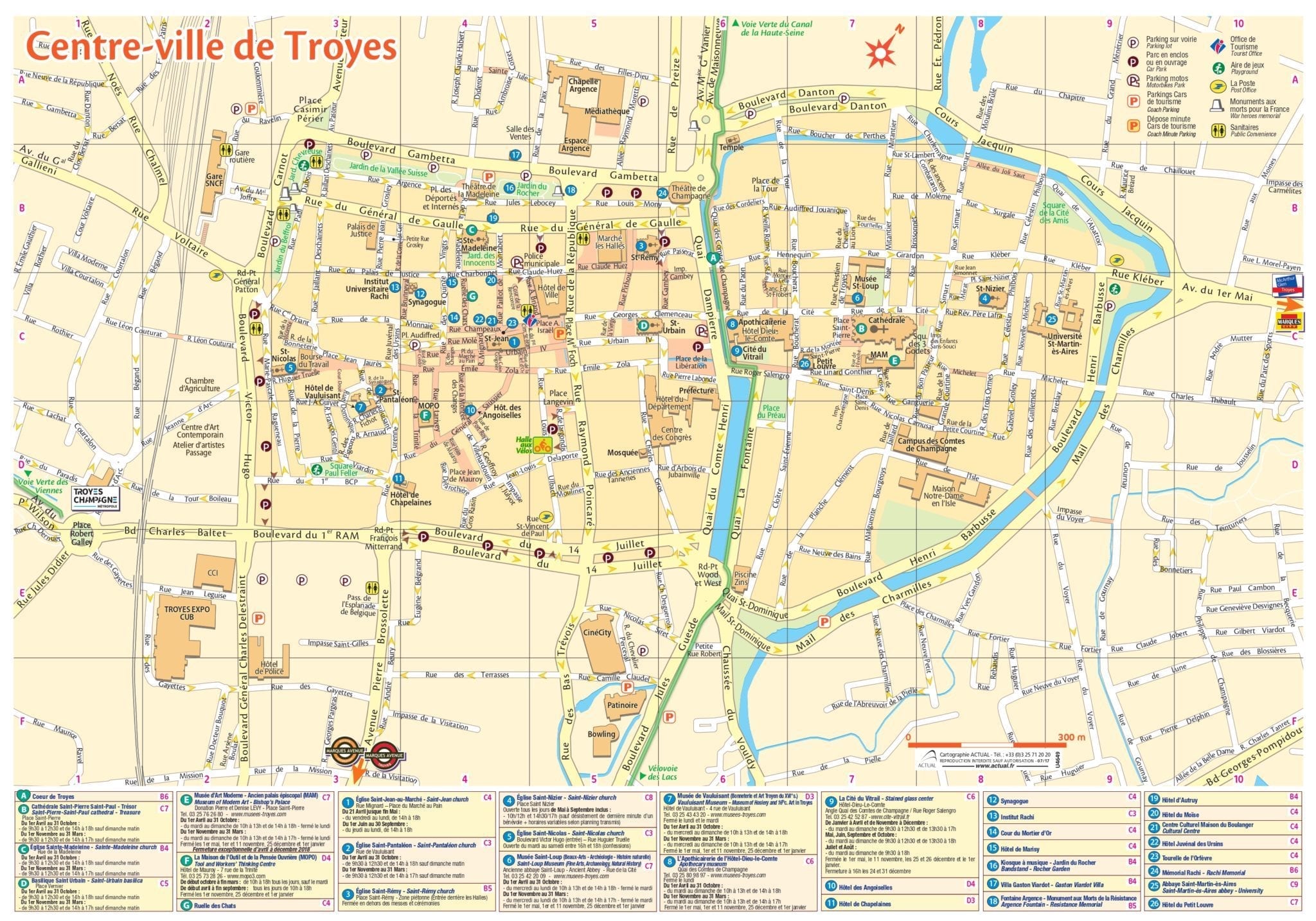 Plan de Troyes | Troyes La Champagne Events